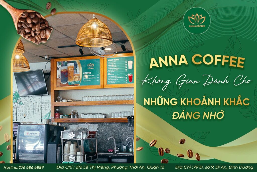 Nhượng quyền Anna Coffee trọn gói, giá tốt tại TPHCM 2026